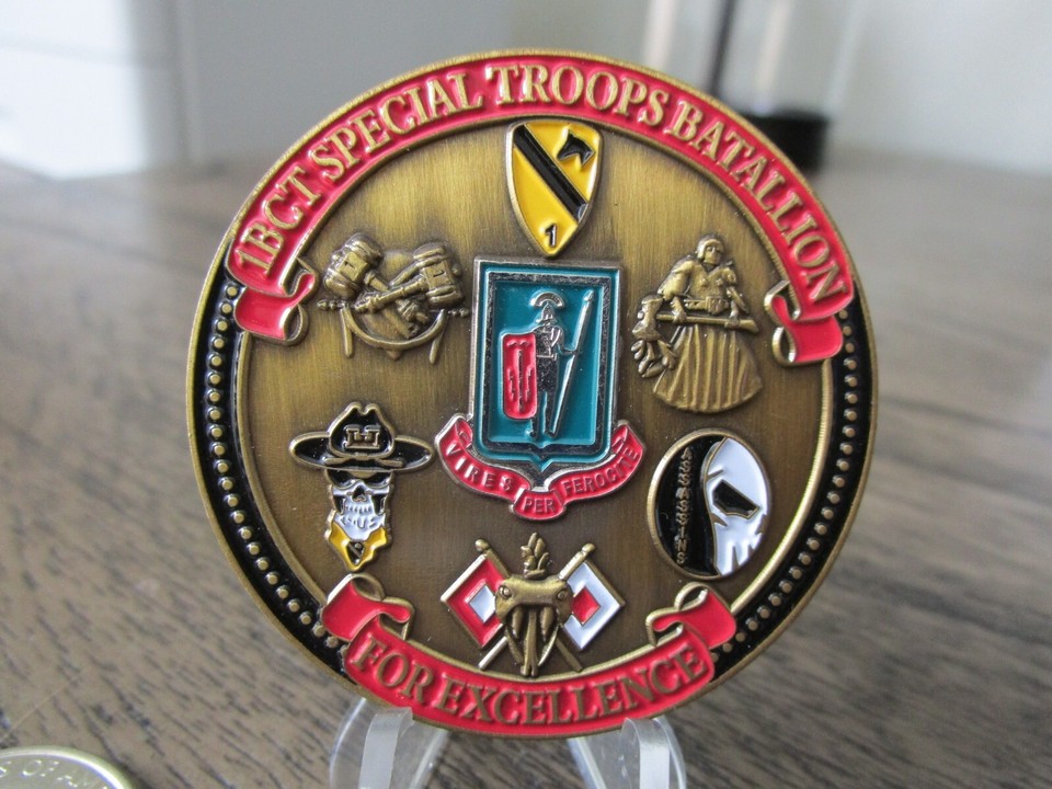 US Army 1BCT 1st Special Troops Battalion Centurions Challenge Coin ...