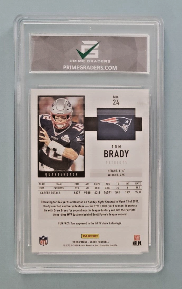 2020 Score - Scorecard #24 Tom Brady for sale online | eBay