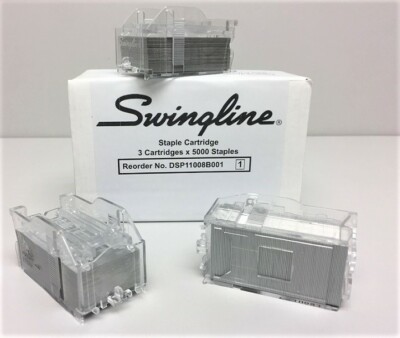Swingline 1008B001AA, 1008B001 (Canon Staple Cartridge Refills - 3 Pack ...