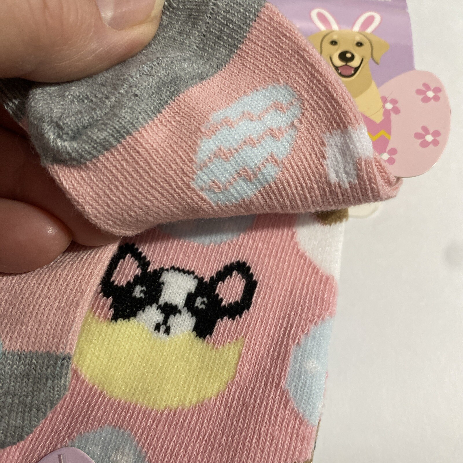 Easter Socks 2 Woman's Ankle (9-11) + 1 Set For Your Large Dog (4 pc ...