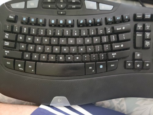 LOGITECH WAVE Y-RCP140 CANADA310 CORDLESS KEYBOARD (KEYBOARD ONLY) | eBay