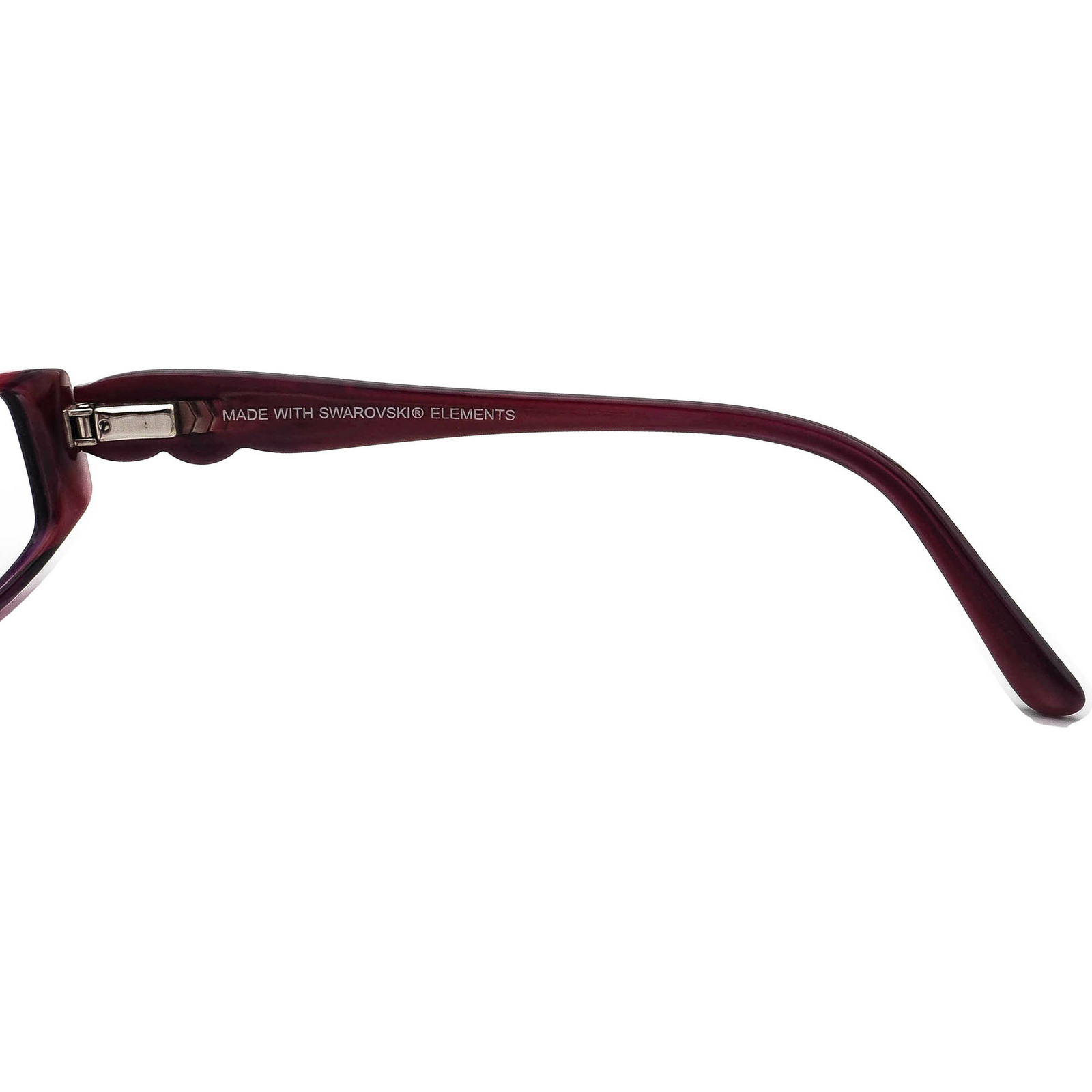Allure Eyewear Eyeglasses 333 513 Purple Paisleys Swarovski Crystals 51 ...