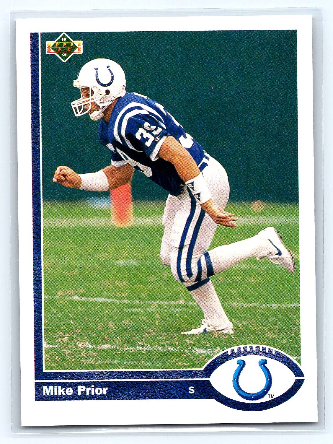 1991 Upper Deck #569 Mike Prior Football Indianapolis Colts | eBay
