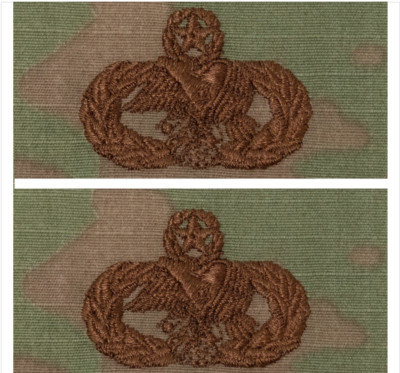 GENUINE U.S. AIR FORCE EMBROIDERED BADGE: LOGISTICS READINESS: MASTER ...