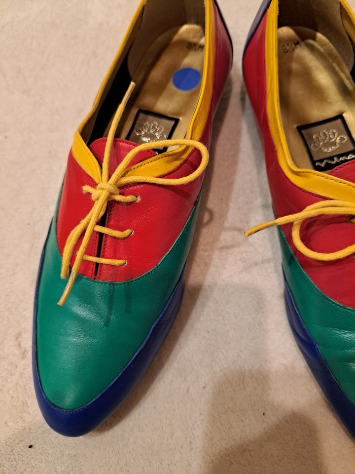 Jean Charles de Castelbajac Designer Shoes, Genuine Leather, 8.5US/ 37. ...