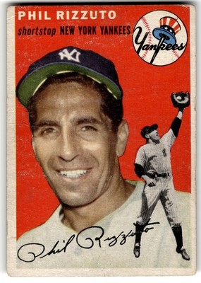 1954 Topps - Phil Rizzuto #17 HOF | eBay