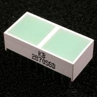 5Pcs KB2870SGD LED Bars and Arrays Green 568nm 70mcd Diffused Light Bar ...