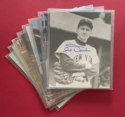 Free Shipping - Lot of 8 Autographed / Signed Baseball 8 x 10's Photos ...
