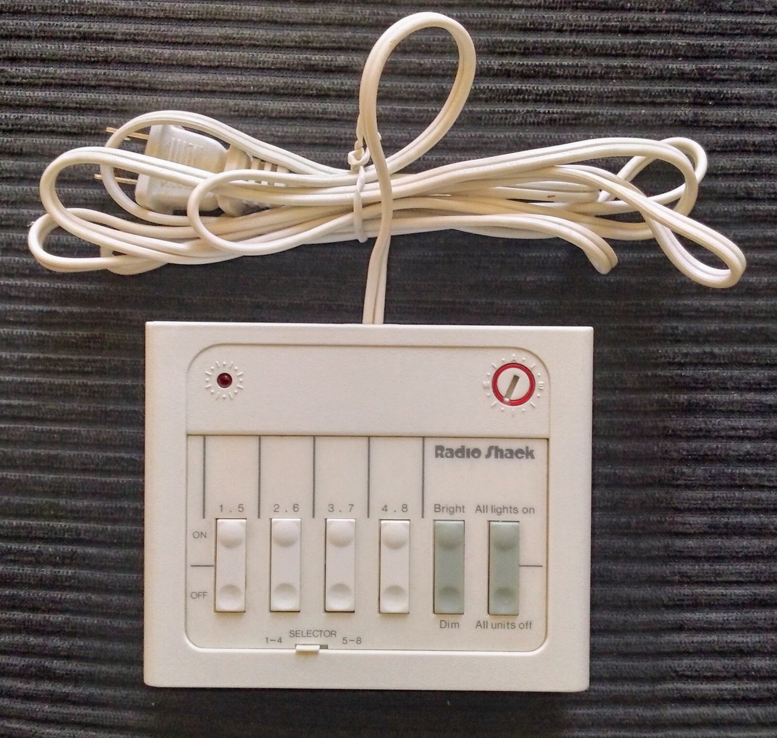 X10 Radio Shack Plug 'n Power Remote Control Center, Cat. No. 61-2677C ...