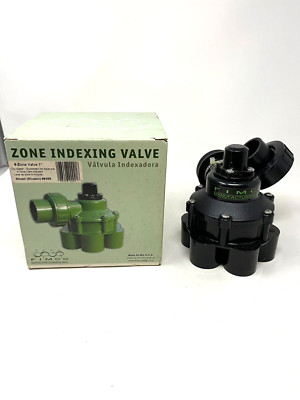 FIMCO 6 Outlet Valve 1” Zone Indexing Flow Valve Parts Model 9256 Open ...