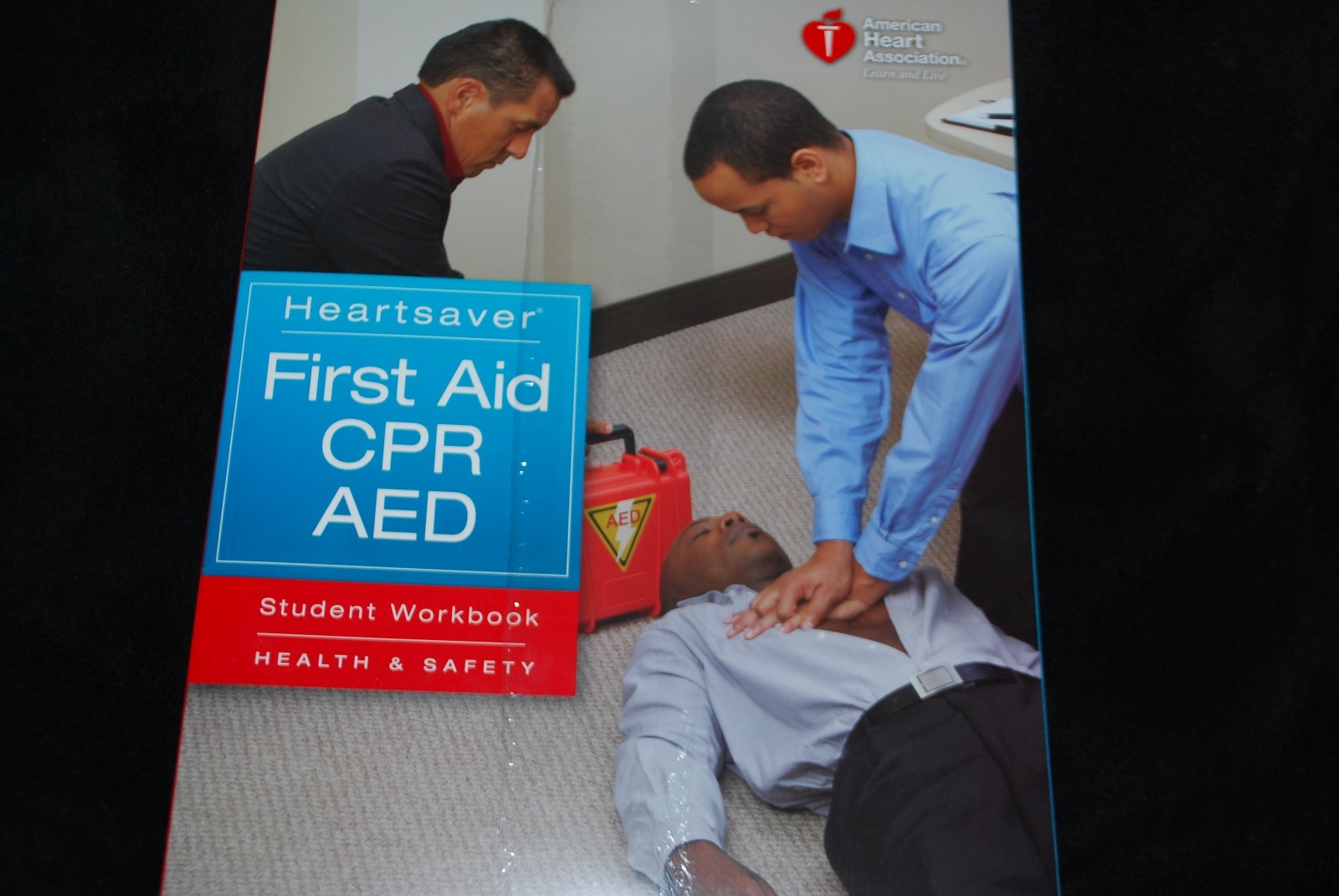 NEW Sealed Heartsaver First Aid CPR AED Student Workbook American Heart ...