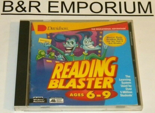 Reading Blaster (Ages 6 to 9) - (1997 Davidson & Associates) - Used CD ...