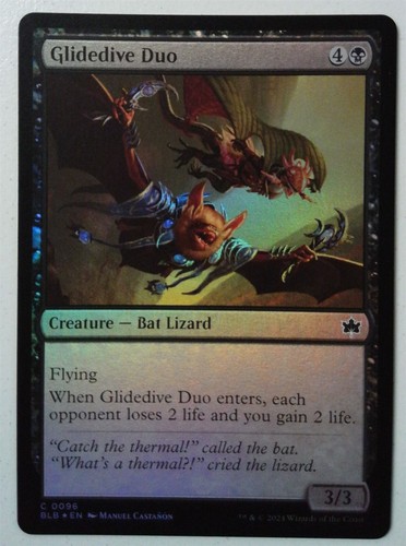 Glidedive Duo *FOIL Common* Magic MtG x1 Bloomburrow | eBay