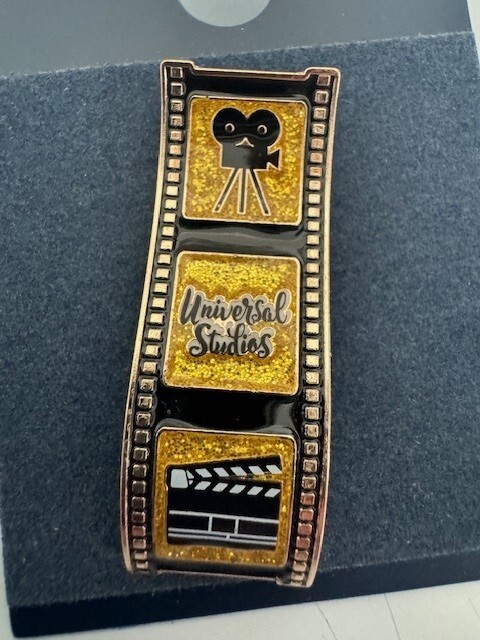 Universal Studios Movie Reel Pin New On Card | eBay