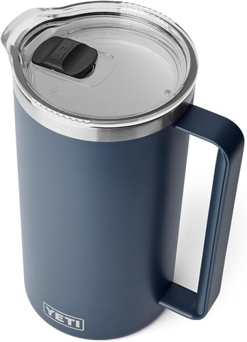 YETI Rambler 64 oz Pitcher Vacuum Insulated Stainless Steel w/ Lid ...