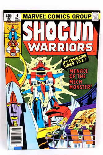 Shogun Warriors #4 Combatra Menace of Mech Monster 1978 Marvel Comics F ...