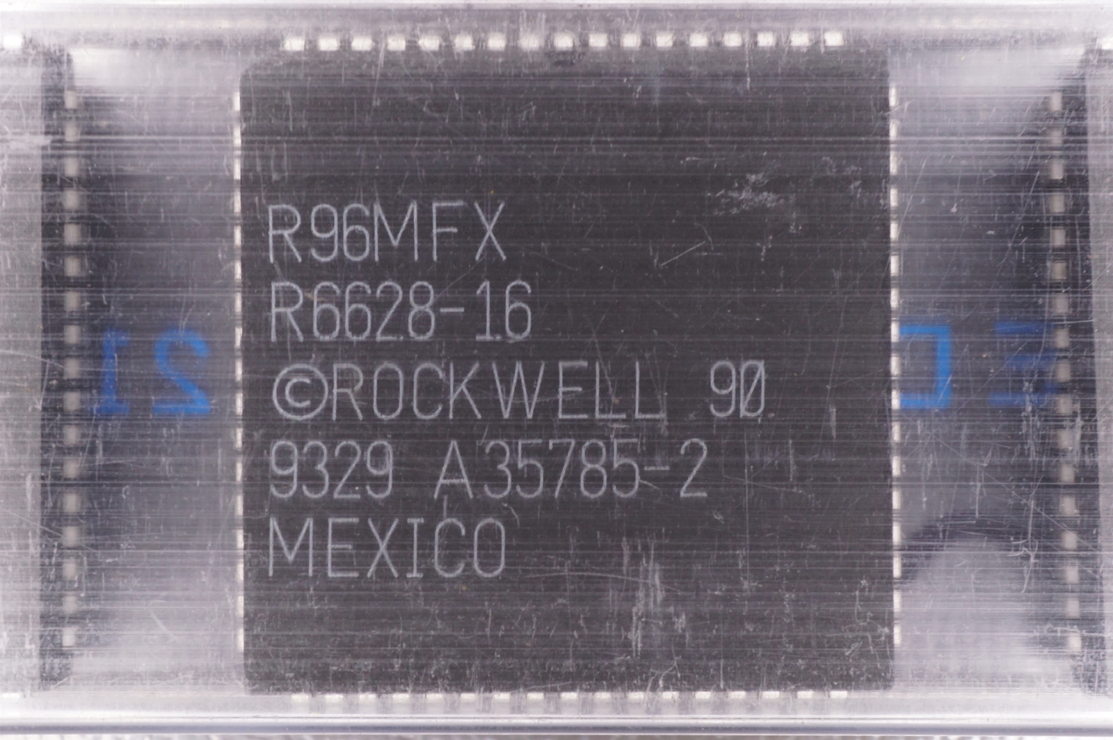 R96MFX Rockwell Modem IC MONOFAX 9600bps 68-Pin PLCC Half Duplex SMD ...