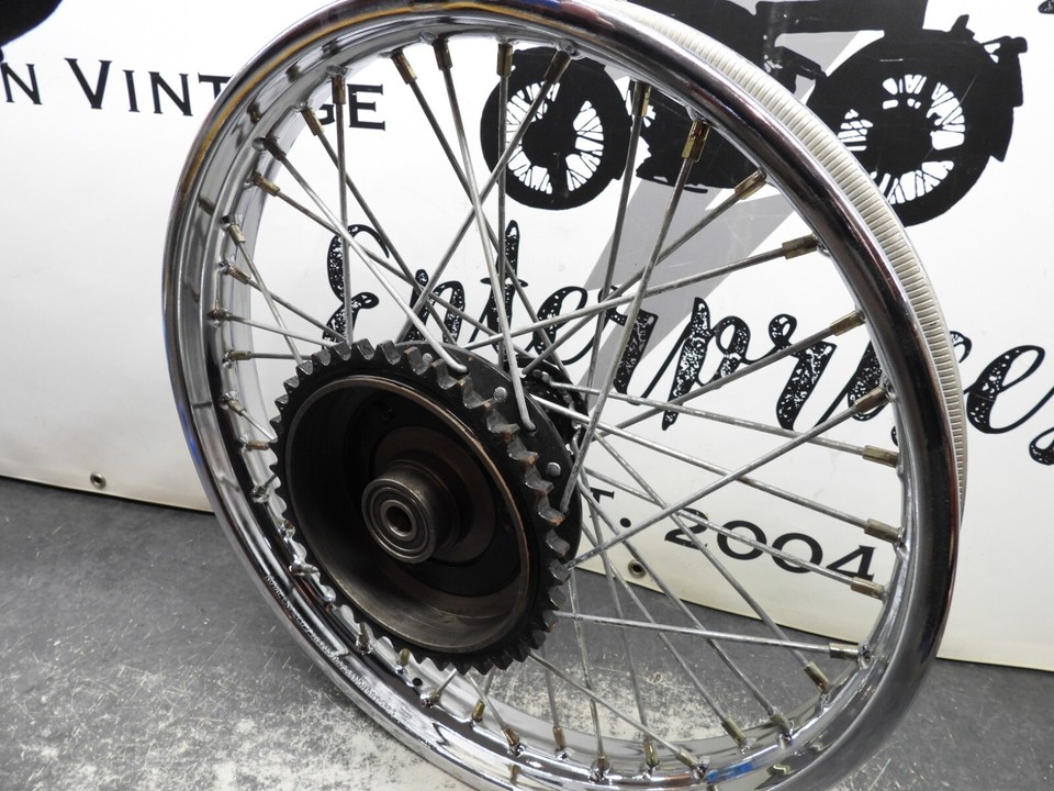 Royal Enfield BSA Norton Rear Wheel #3 2814 | eBay