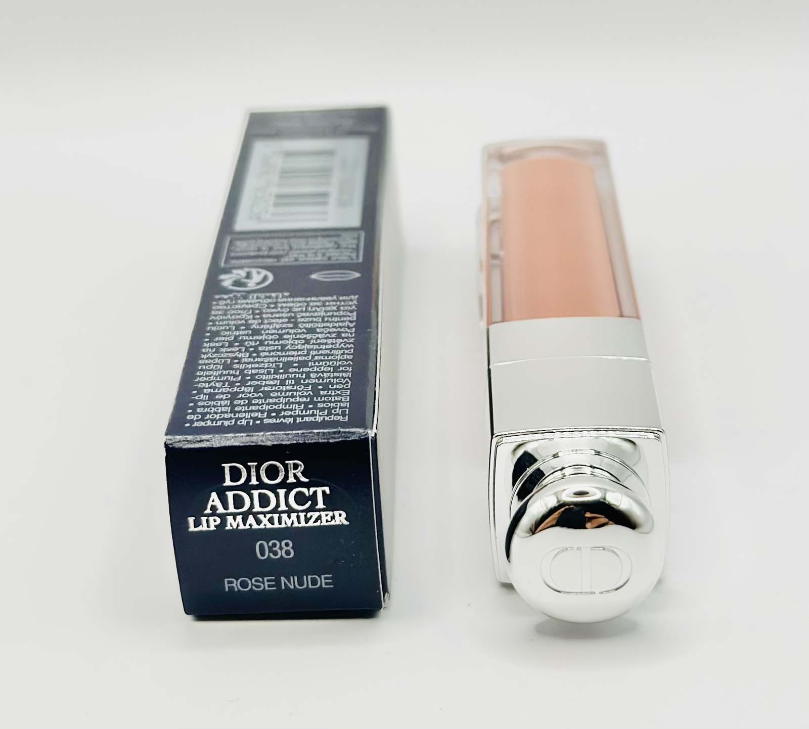 Christian Dior Addict Lip Maximizer Lip Plumping Gloss 038 Rose Nude 0 ...