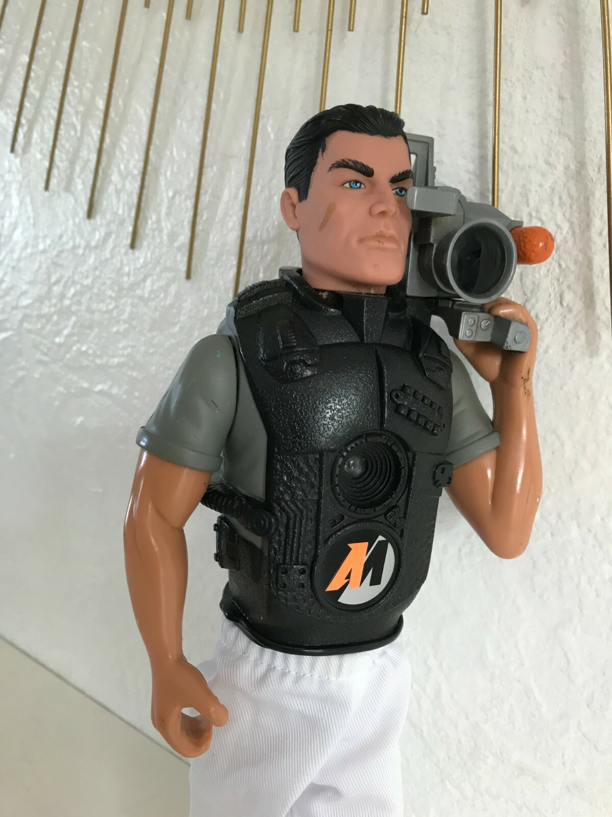 👿 Figurine Action Man Mission Photo Camera Reporter Année 1998 Hasbro ...
