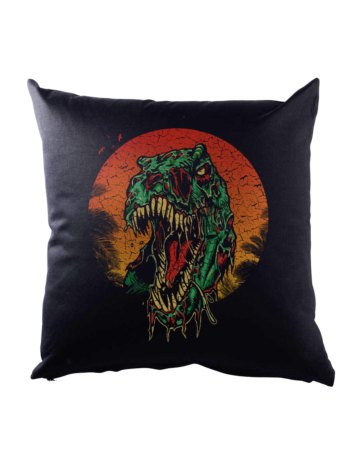 Zombie Rex Cushion Pillow The T-Rex Walking Dinosaur Tyrannosaurus Dead ...