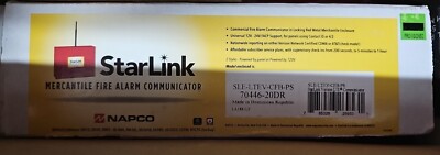 NAPCO Starlink Fire Alarm Communicator SLE-LTEA-CFB-PS NIB | eBay