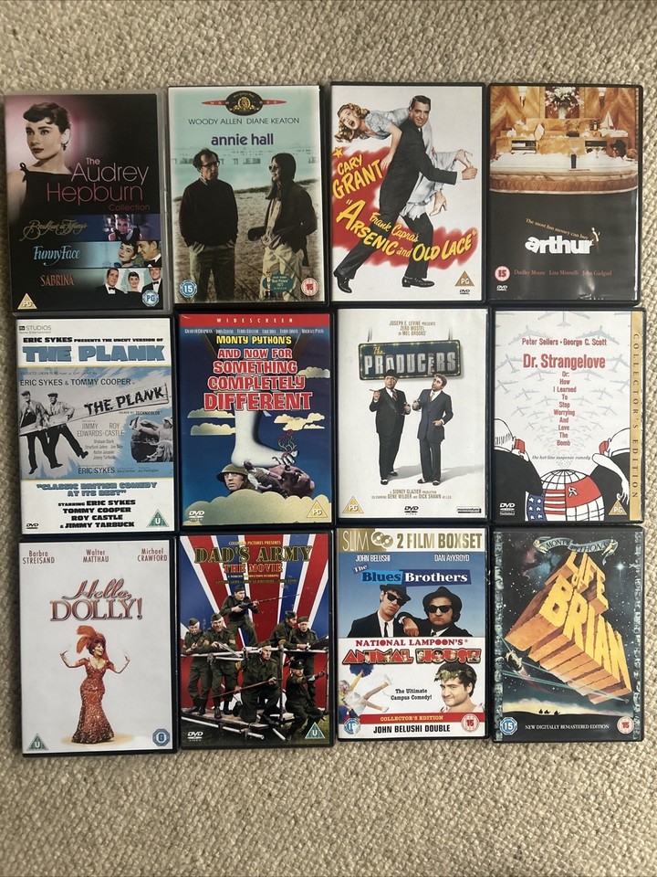 Bundle of Classic Movie(24) DVDs all in Good used Condition SEE ...