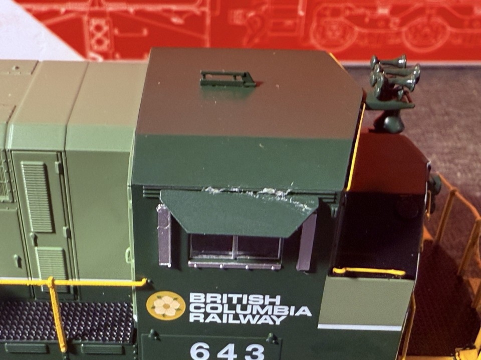 Rapido HO Scale ~ BCR ~ M420 British Columbia Railway #643 ~ DCC Sound ...