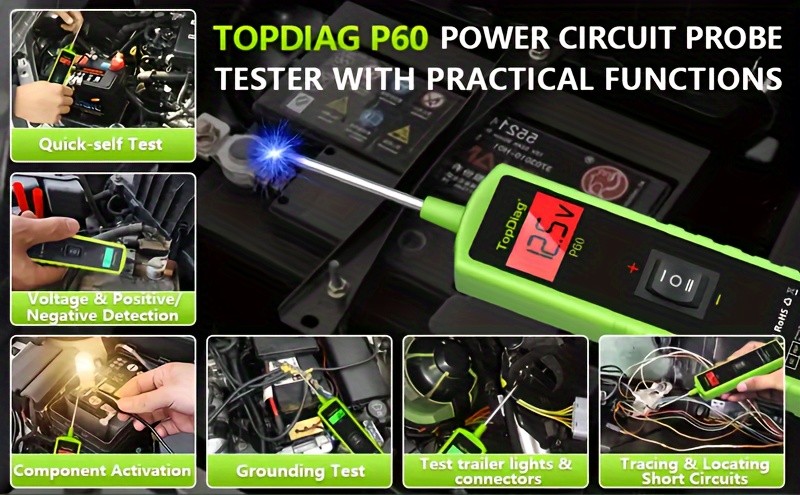 Automotive Car Power Circuit Finder Electrical Tester Probe Test Light ...