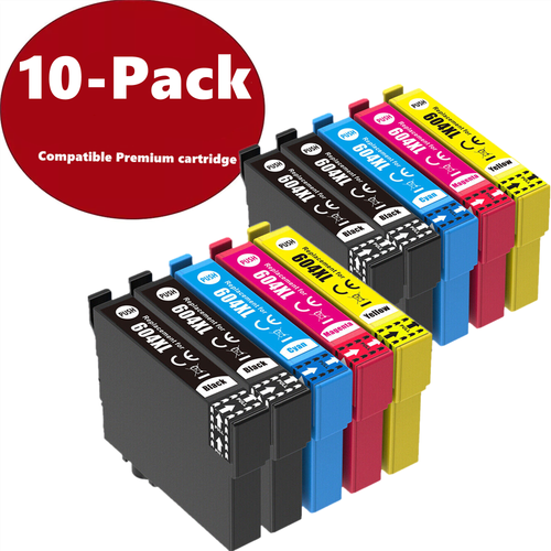 For Epson 604XL Ink Cartridges XP-3200 2200 4200 2205 3205 4205 WF-2930 ...