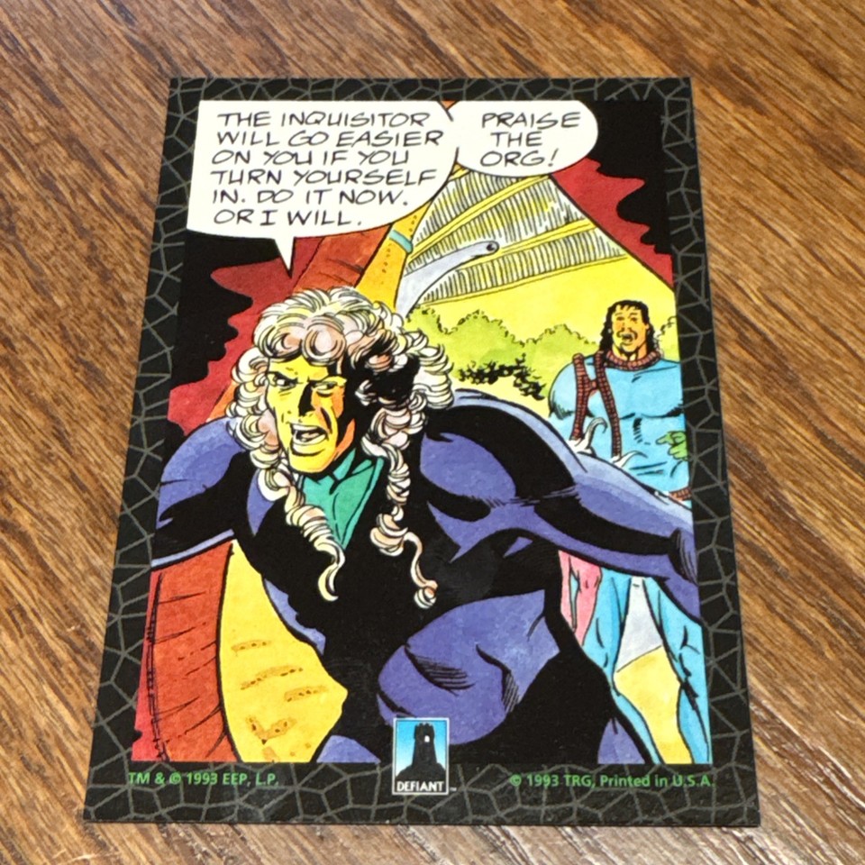 1993 Defiant Plasm Zero Issue Comic Book Trading Card #34 | eBay