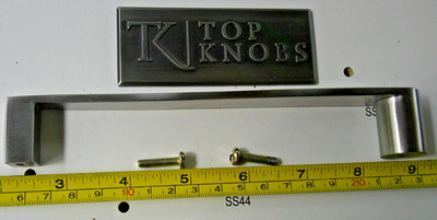 Handle Pull ~ TK Top Knobs ~ SS113~ Sterling Silver ~ 7" x 1.25"~ Lot ...
