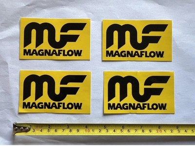 4 MF MAGNAFLOW decals stickers racing drags offroad nhra hotrods ...