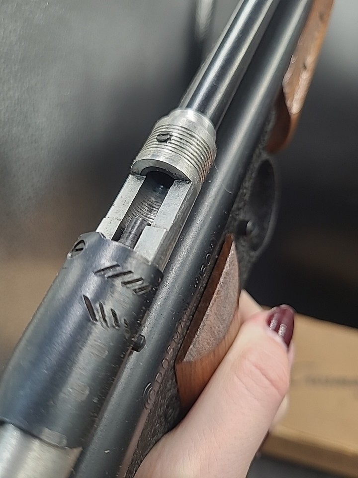 Vintage Crosman Model 130 .22 Cal Pump Air Pistol w/Original Box ...