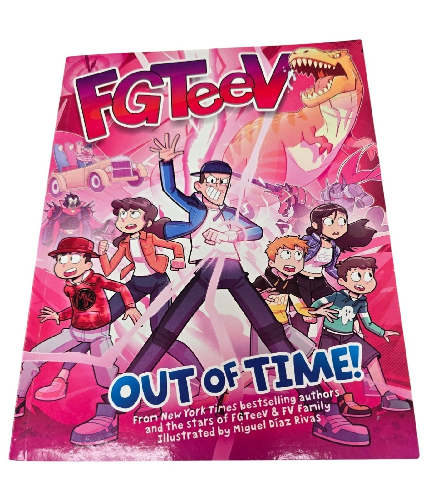 FGTeeV "Out Of Time!" Paperback Graphic Novel By Harper Alley | eBay