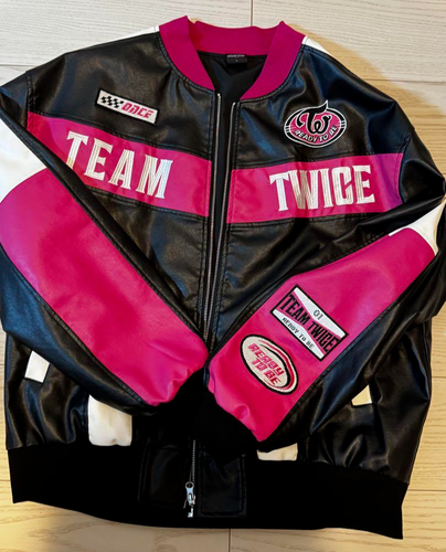 TWICE 5th World Tour READY TO BE in JAPAN Racer Jacket L Size ONCE Used ...