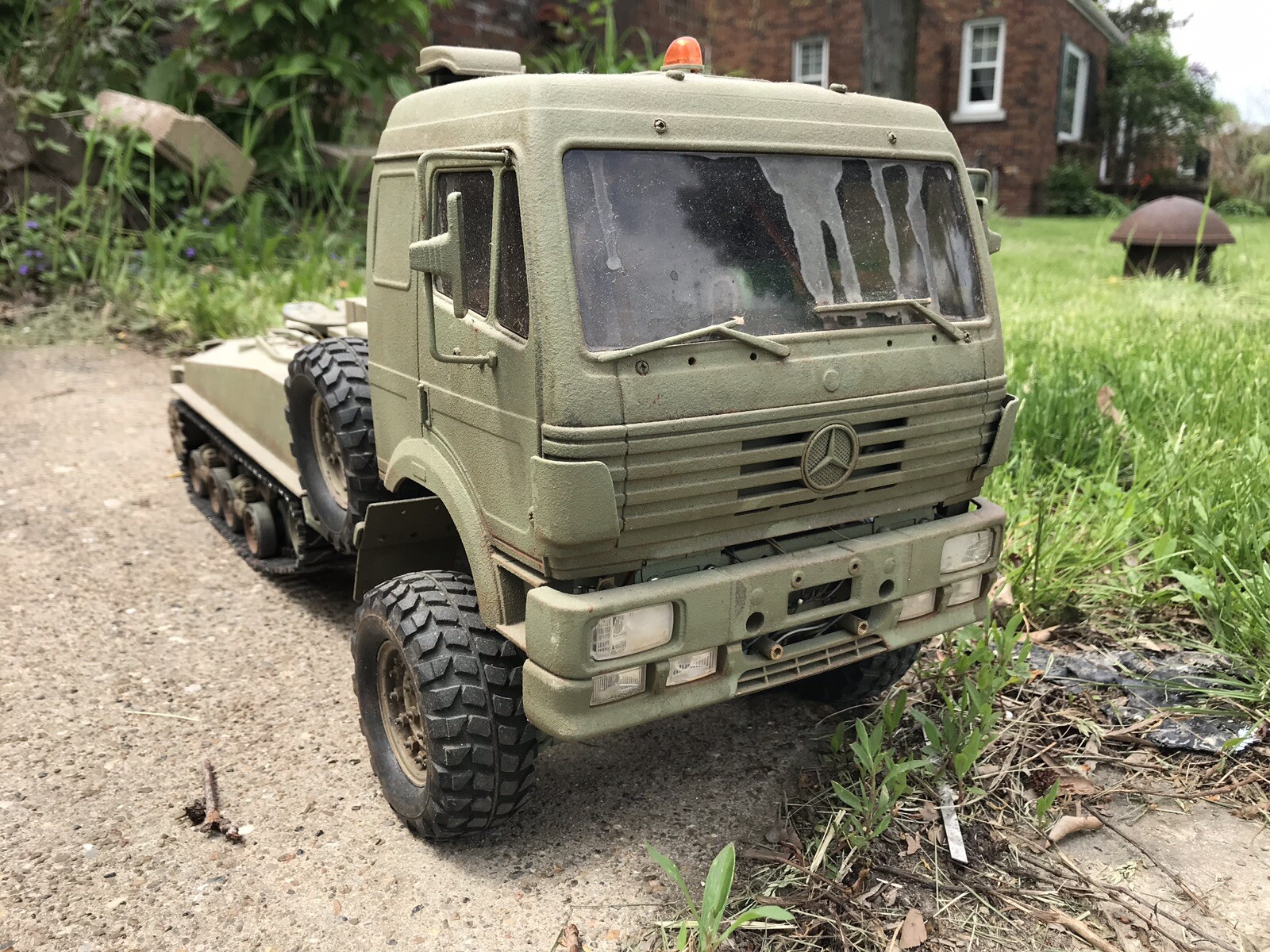 1/14 Half Track Rc Tank Truck With 9 Channel Radio Halftrack | eBay UK