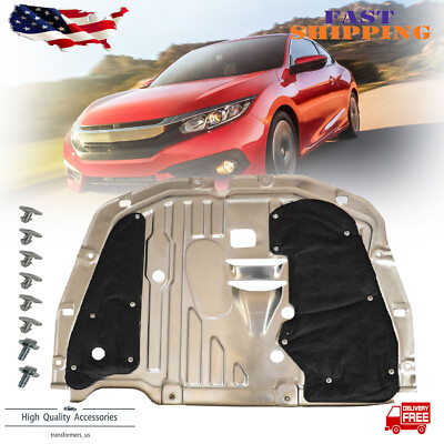 For Honda Civic 2016-2020 Engine Splash Guard Under Car Shield Cover ...