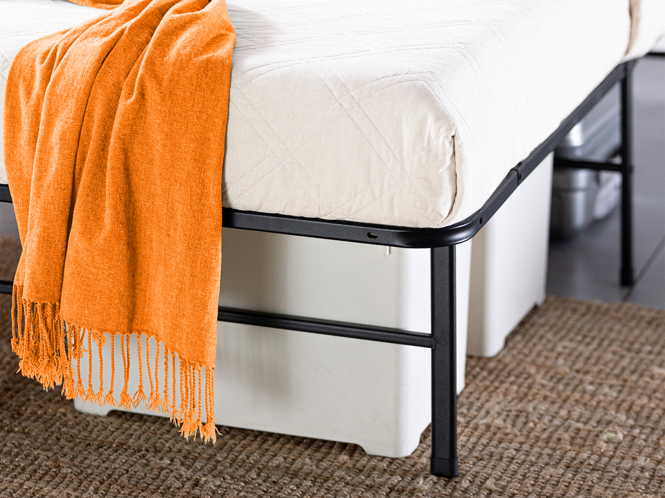 Tulo 13 inch high Metal Platform Bed Frame | No Box Spring Required | eBay