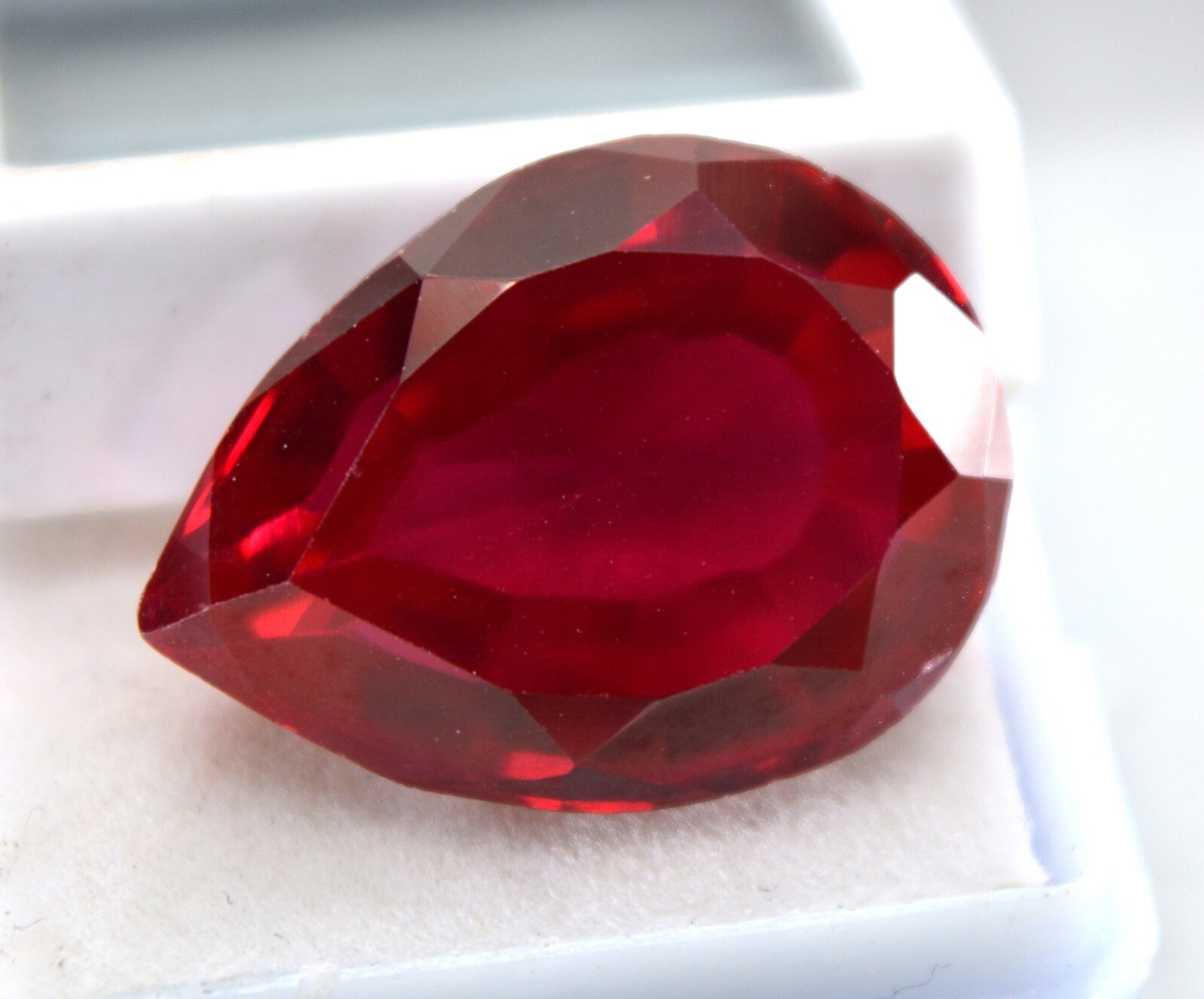 28.15 Ct Natural Rare & Certified Burma Ruby VVS AA Cut Loose Gemstone ...