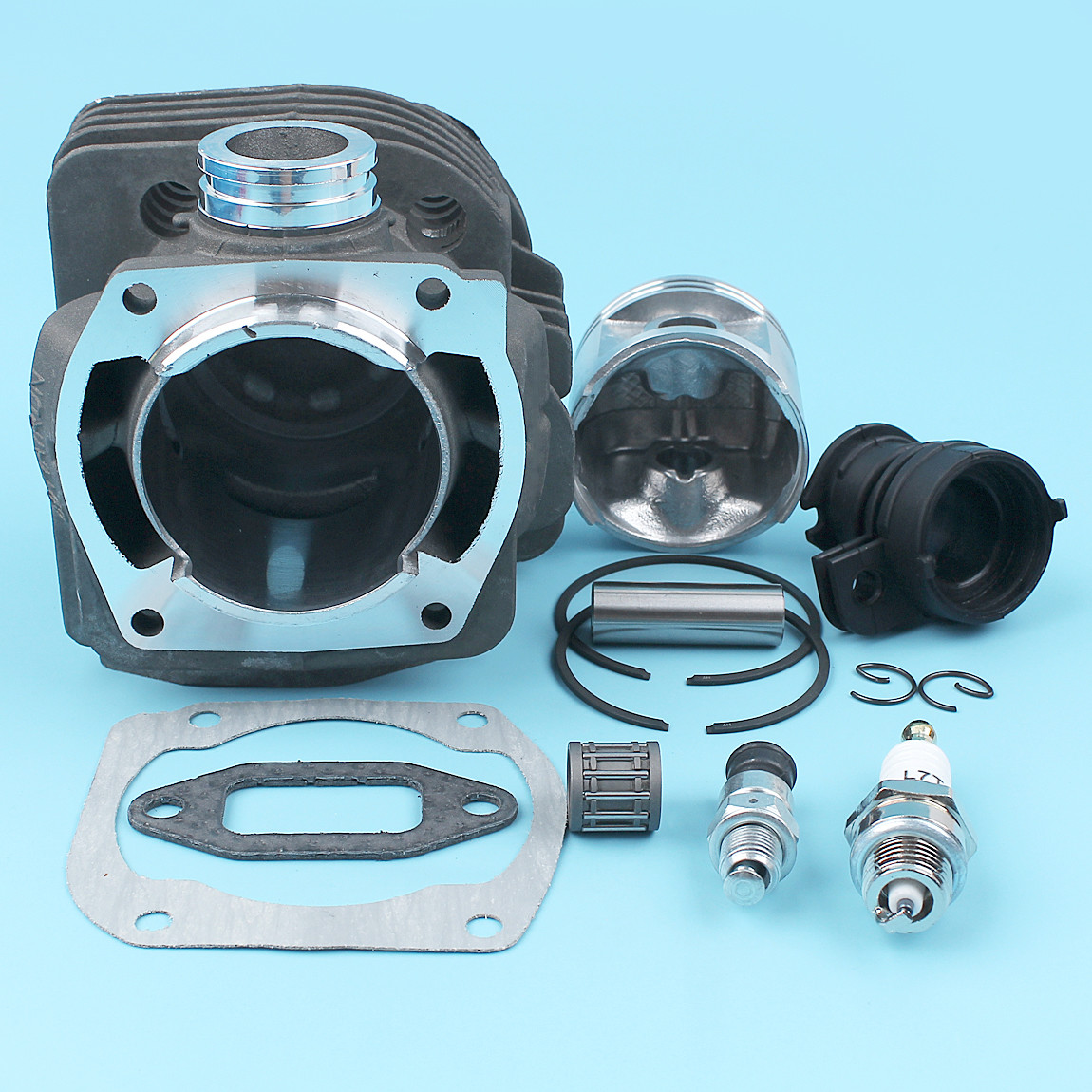 50mm Cylinder Piston Intake Manifold For Husqvarna 365 362 371 372 XP ...