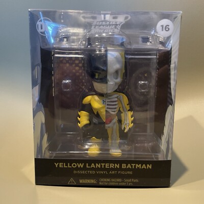 XXRay - DC Heroes: Yellow Lantern Batman 4" Figure (Jason Freeny x ...