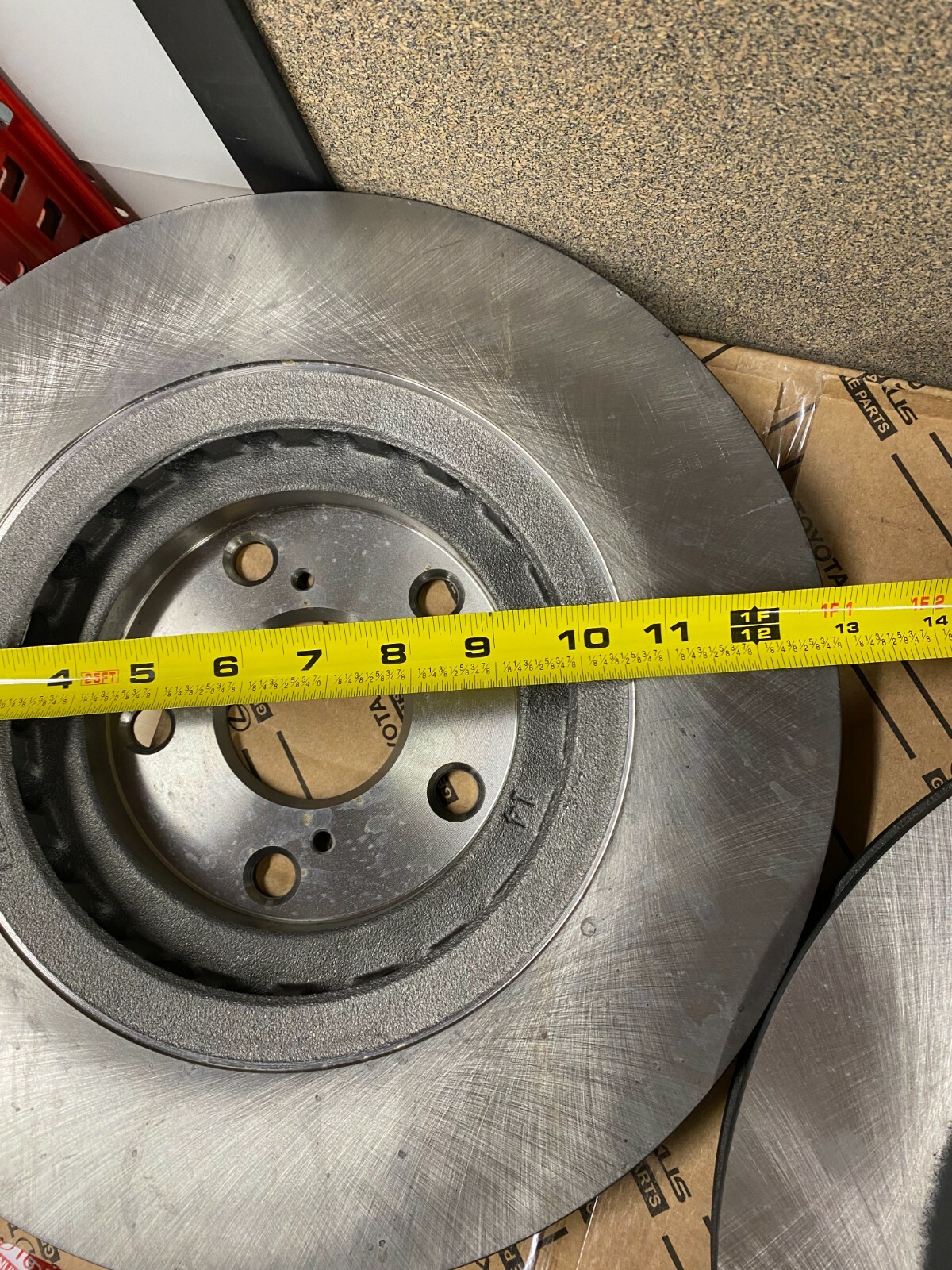 2010-2015 LEXUS RX350 RX450H OEM GENUINE FRONT & REAR ROTORS, TCMC PADS ...