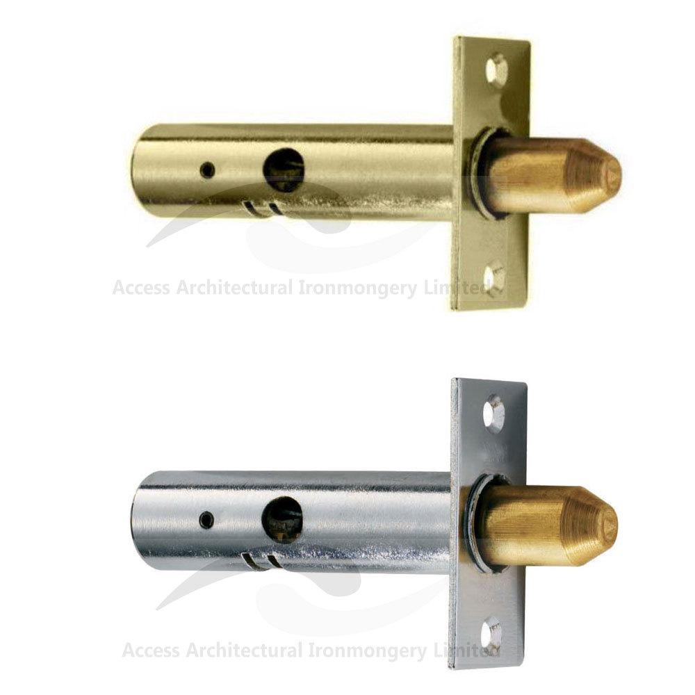 Door Rack Bolts For Added Security Chrome or Brass Optional Thumb Turn ...