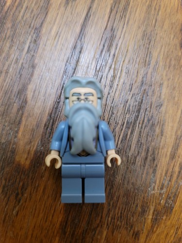 Lego Harry Potter Minifigure Albus Dumbledore Sand Blue 5378 Hogwarts ...