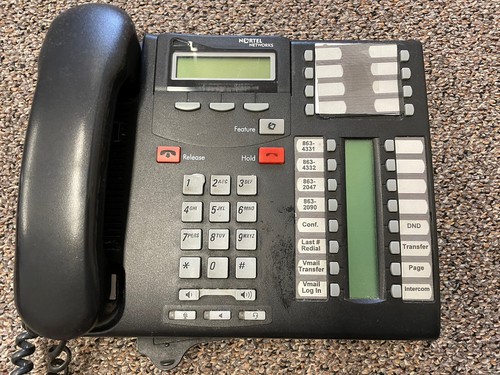 Lot Of 2 Nortel T7316e Phone Norstar NT8B27 New Handset Lit Pack ...