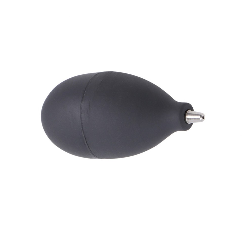 Air Blower Ball with Short Nozzles Cleaner Tool Rubber Oval Shaped Pump ...