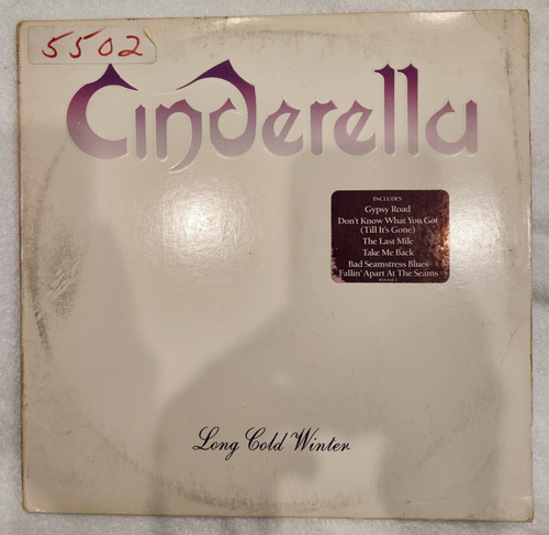 CINDERELLA, Long Cold Winter, 1988, Vintage, Vinyl, LP, 422 834 612-1 ...
