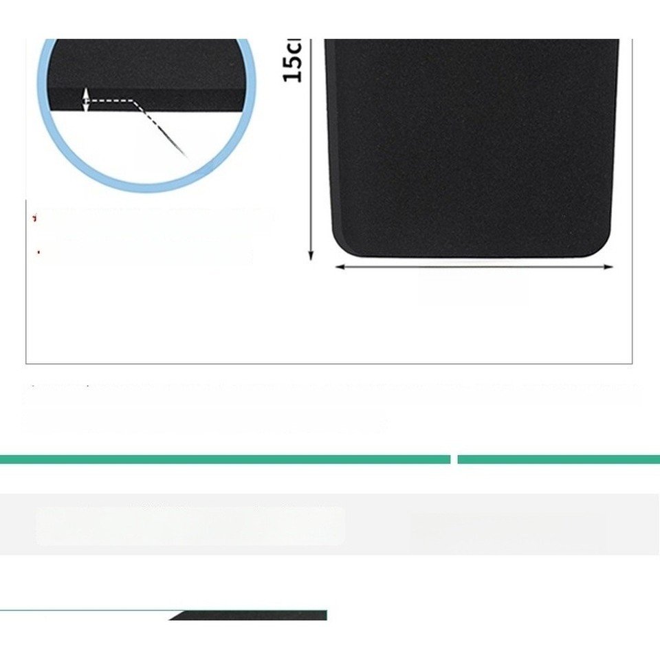 For Adults Black EVA Foam Ski Shin Guards 4PCS Knee Pads Protective ...