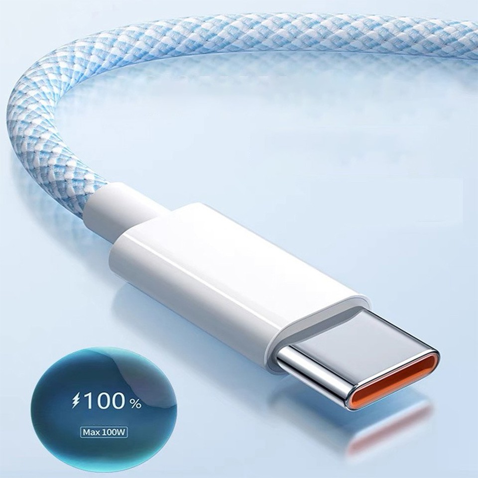 1X Blue Type C USB charge cable Data 1m typeC cable fast charge for cell phone | eBay